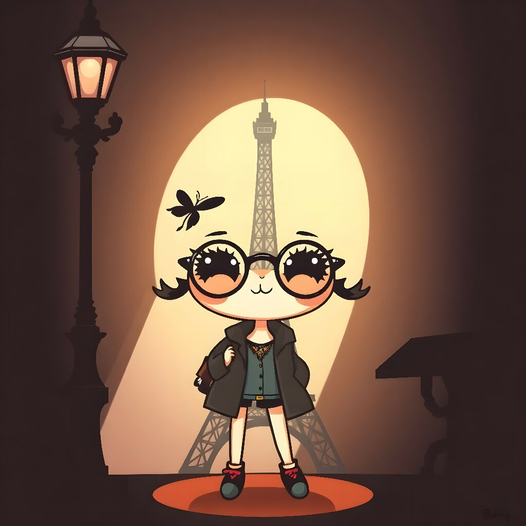 Cute Parisian Girl 8213