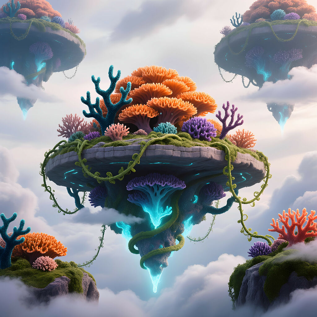 Sky Reef : Floating Bio-Islands