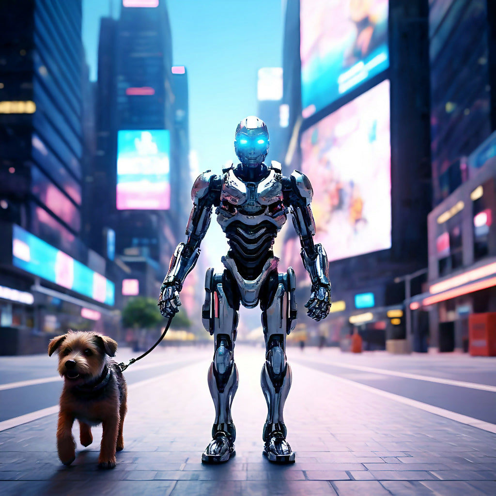 RoboWalker Companion - Advanced Robotic Dog Walker