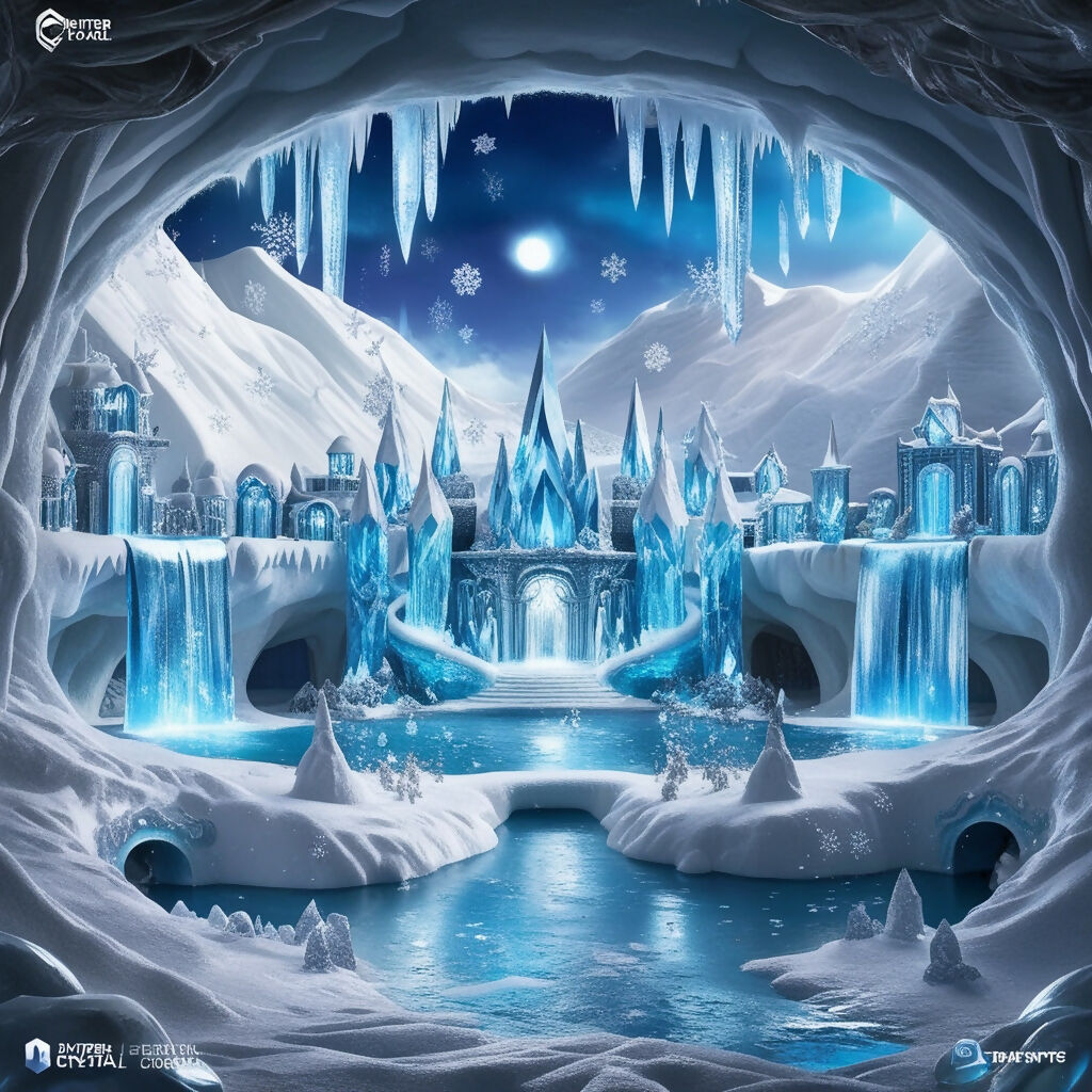 Ice palace, palace, ice, iceland, frozen land, cold place, cold pal...