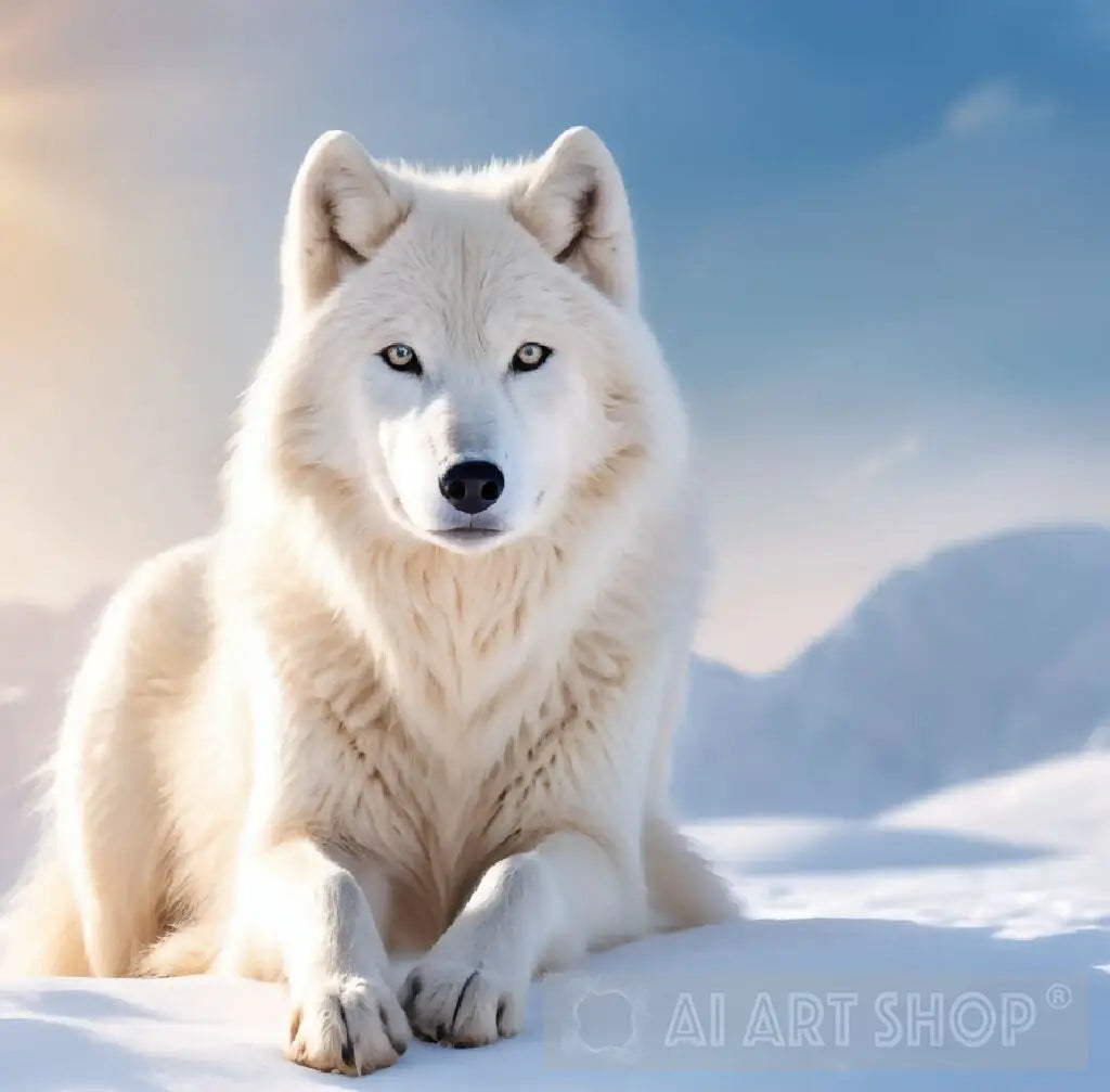 Arctic Wolf Art