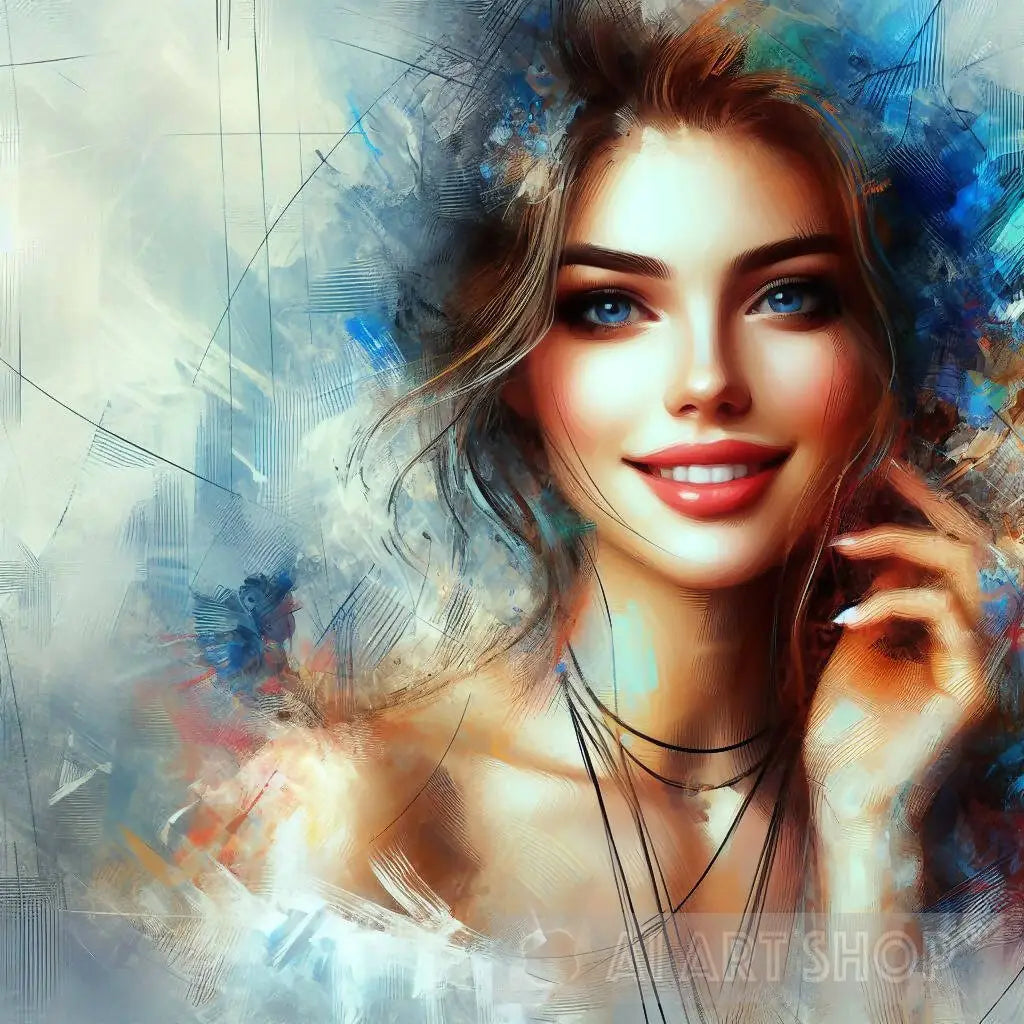 Beautiful model painting #16