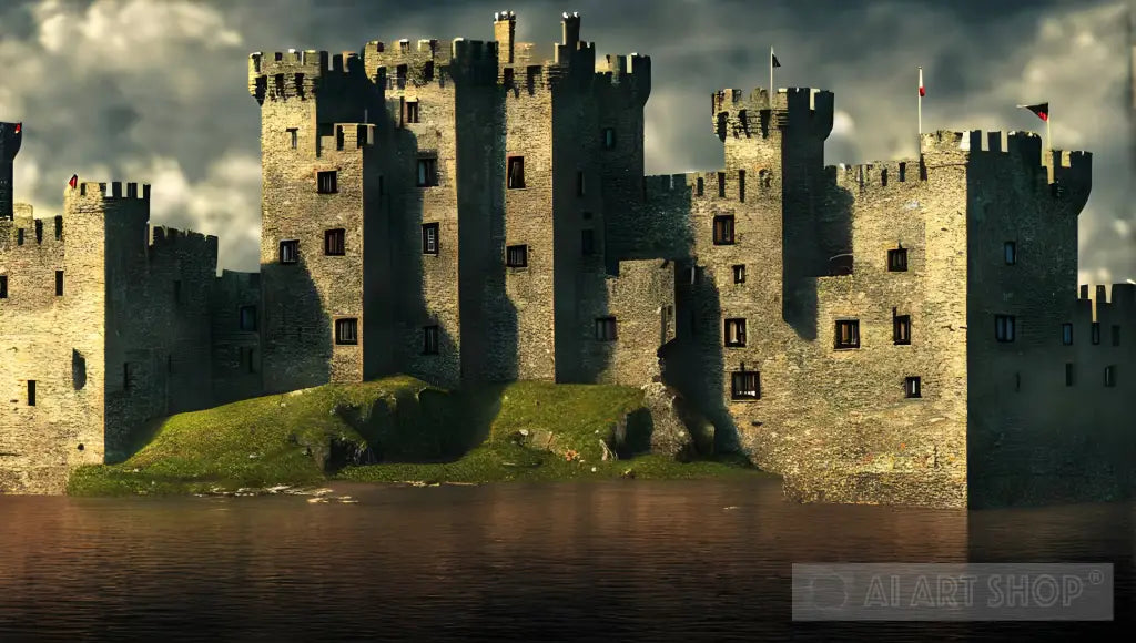 Medieval Castles,AI Art,Castles of the Middle Ages