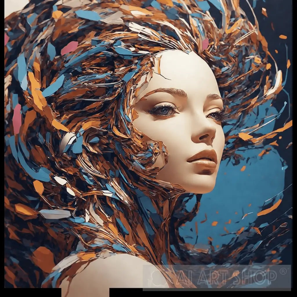 Dynamic AI Artwork Time-Lapse - Algorithmic Creation to Stunning Ma...