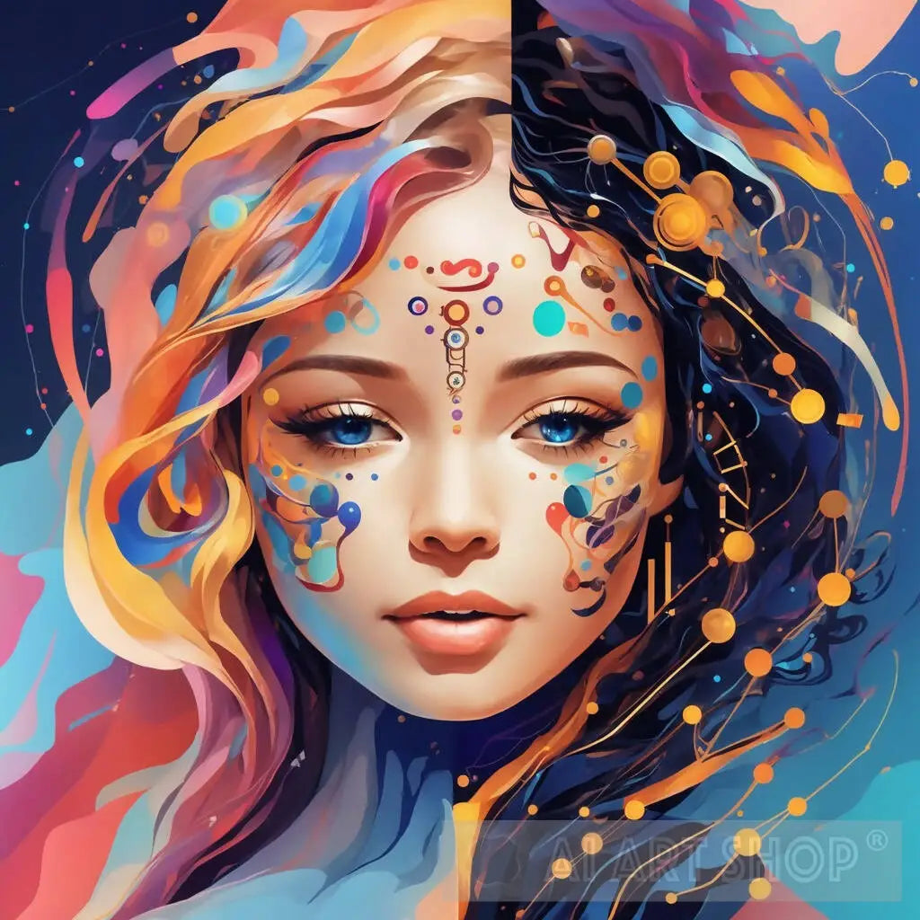 Dynamic Ai Artwork Time Lapse Algorithmic Creation To Stunn