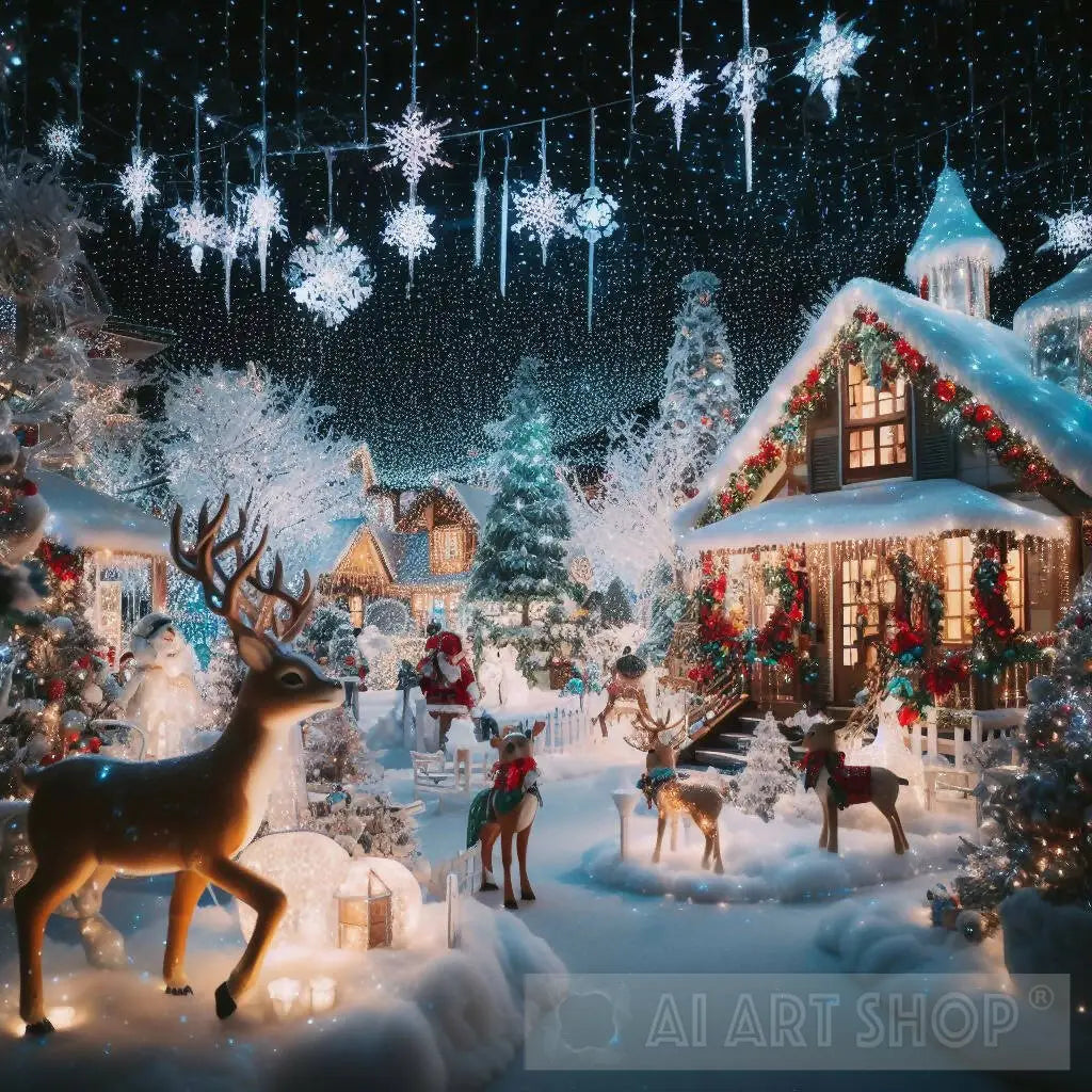 Experience the magic of Christmas through a whimsical winter wonder...