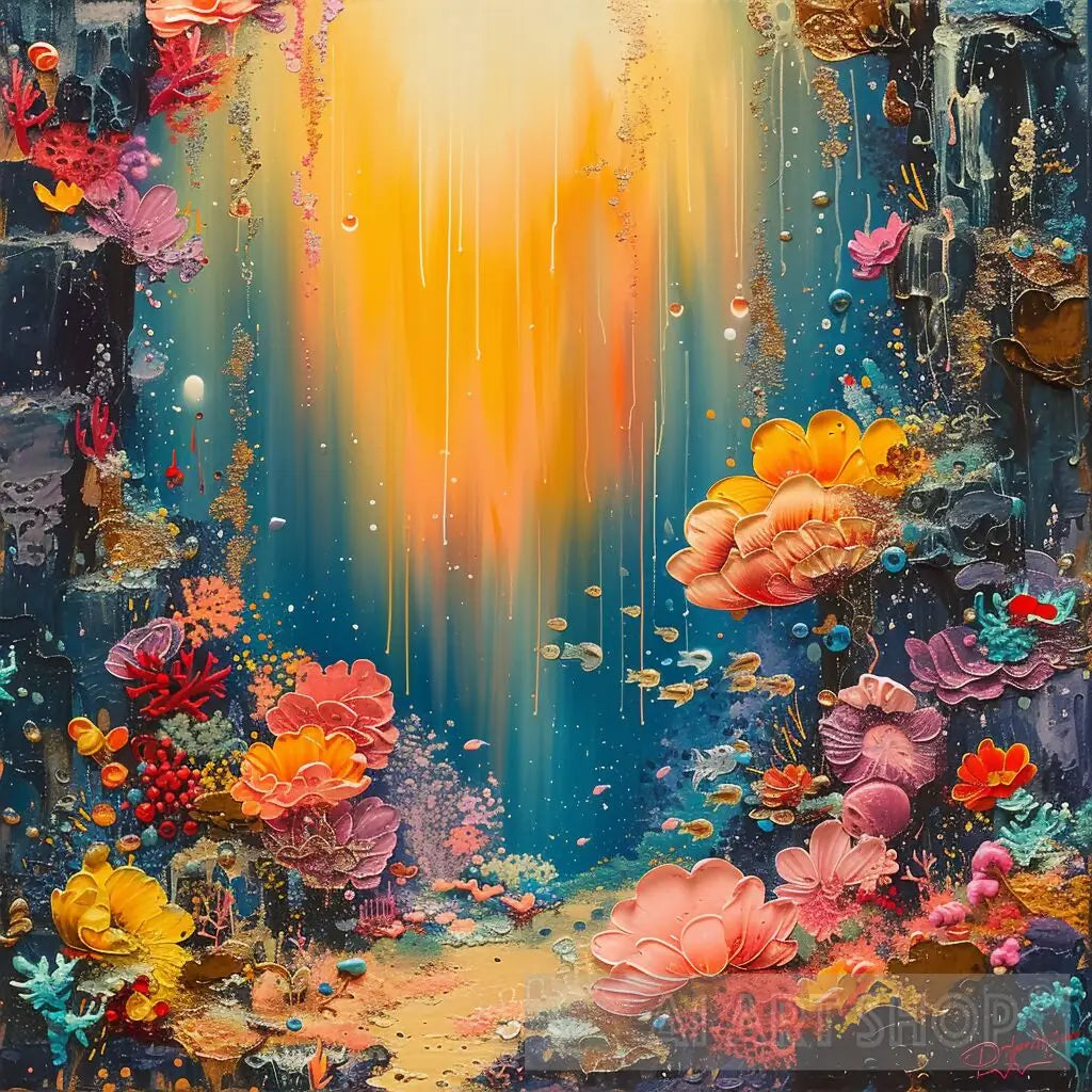 Fantastical Underwater World - Surreal Lowbrow Art