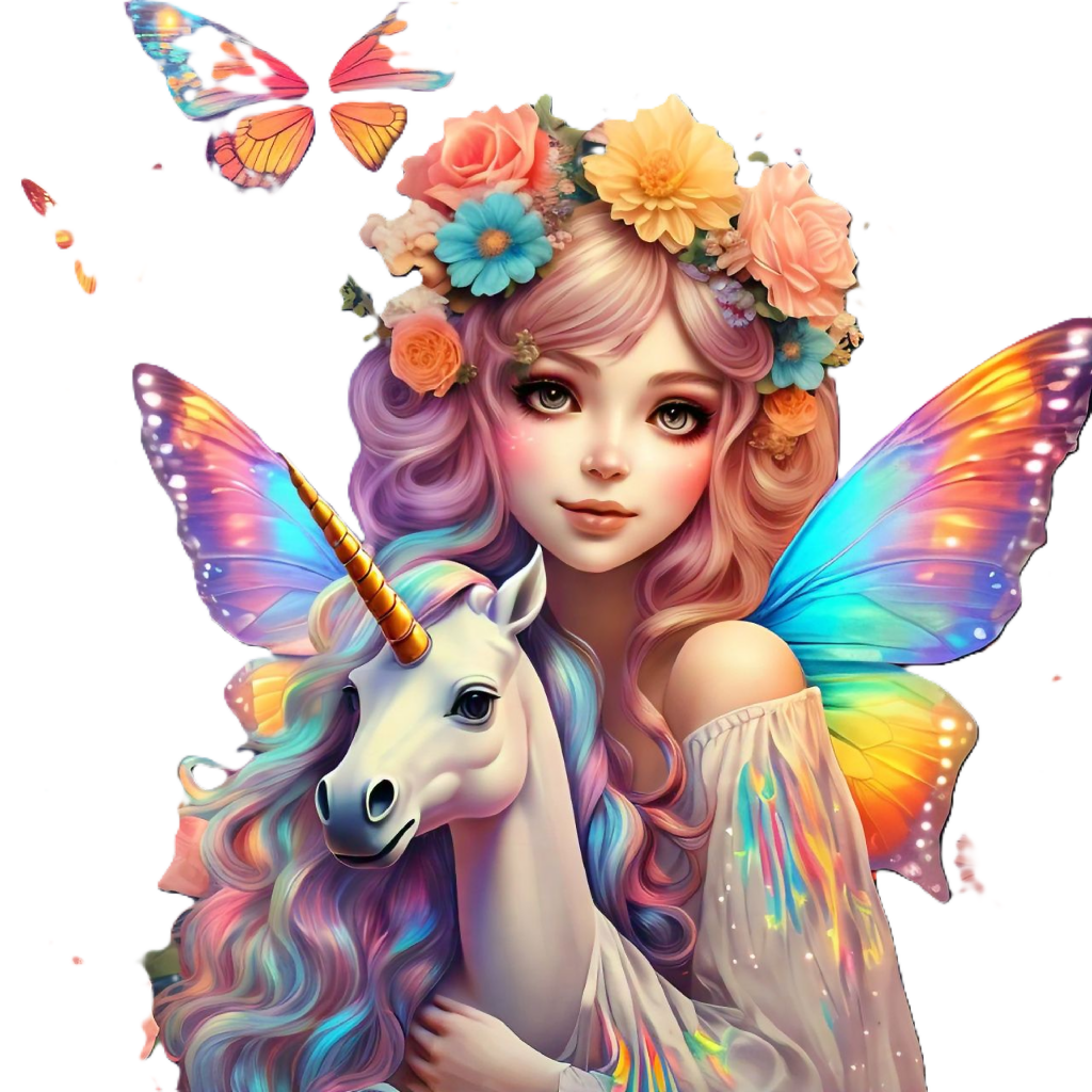 unicorn fairy fantasy transparent PNG clipart