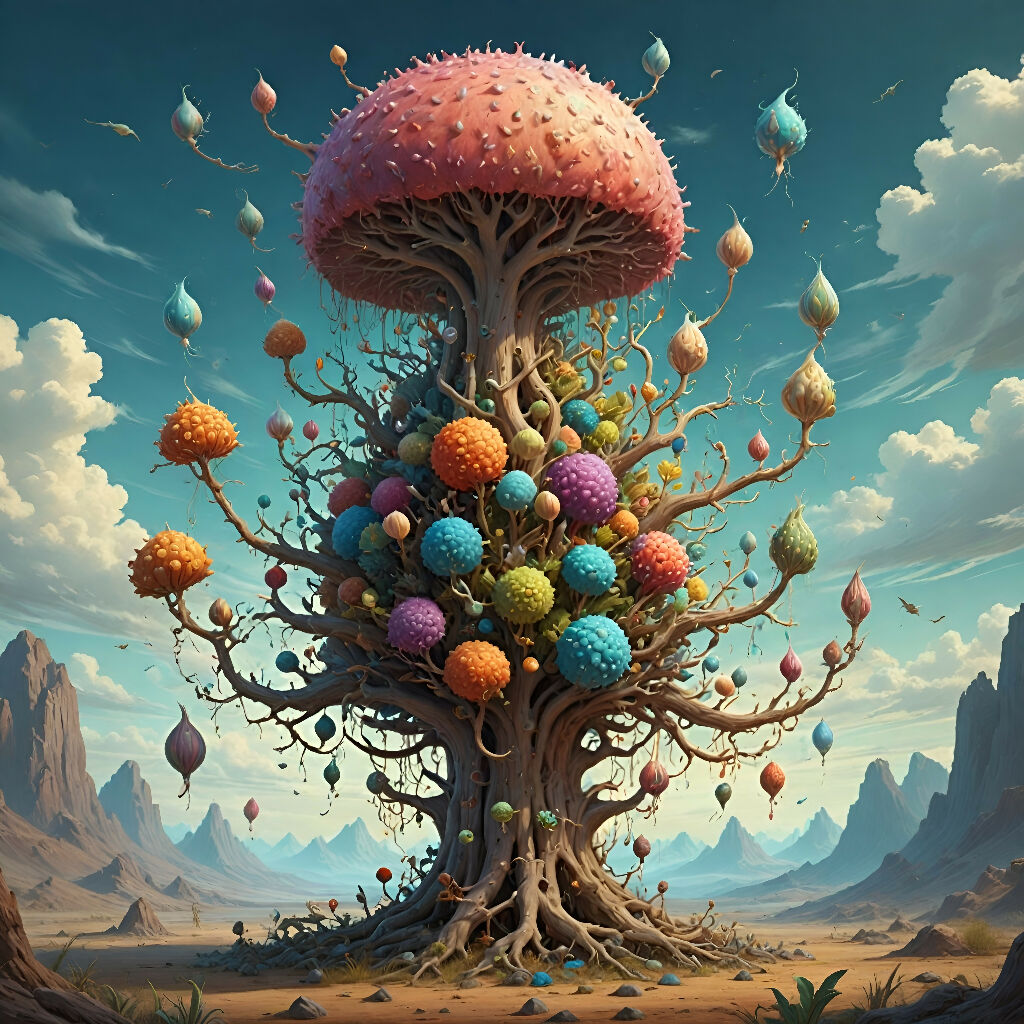 Enchanted Arboreal Dreamscape | Surreal Nature Art