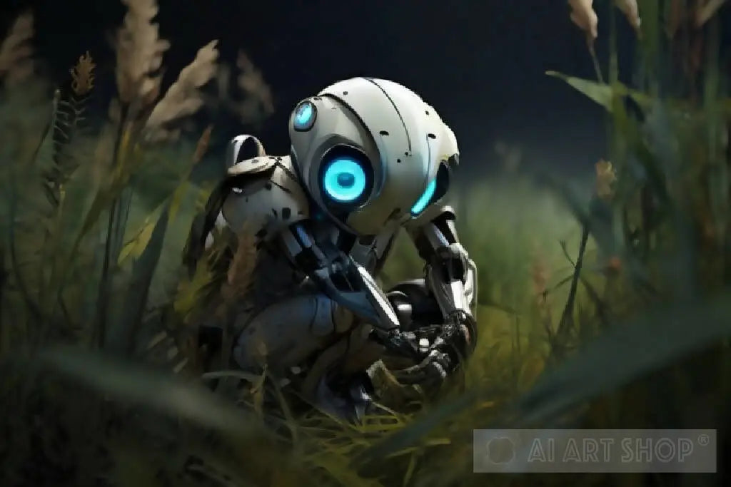 Robot Ready to Launch An Attack