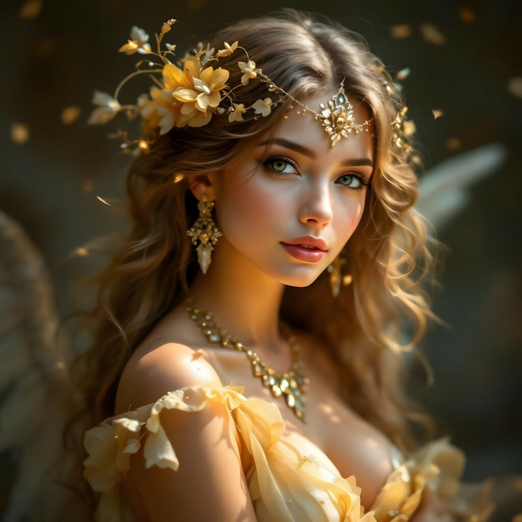 Golden Grace – Celestial Queen of Light