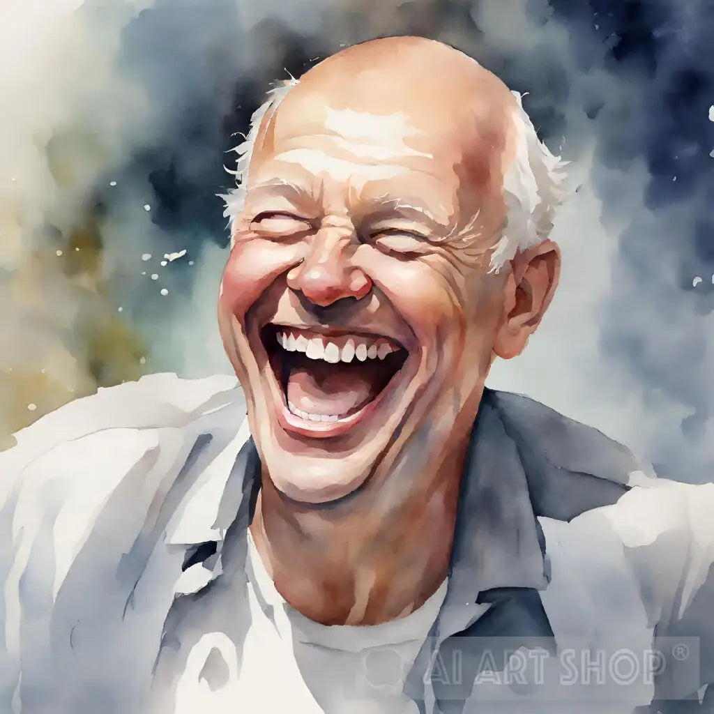 Laughing man