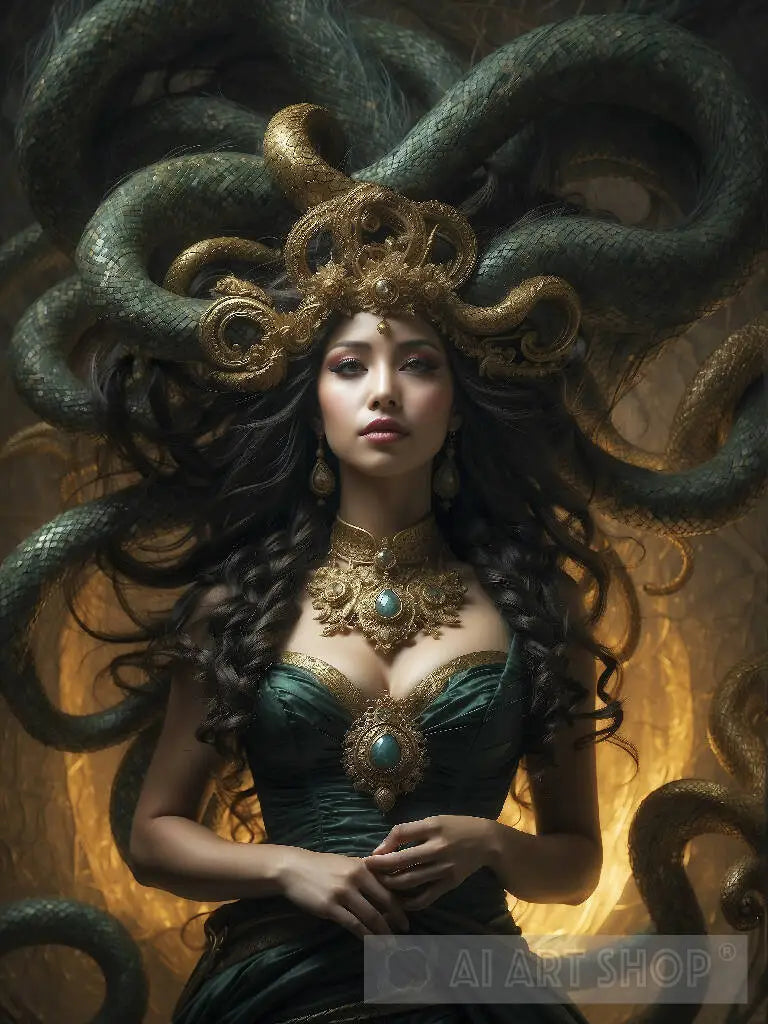 Fantasy Creature Medusa, Greek Mythology