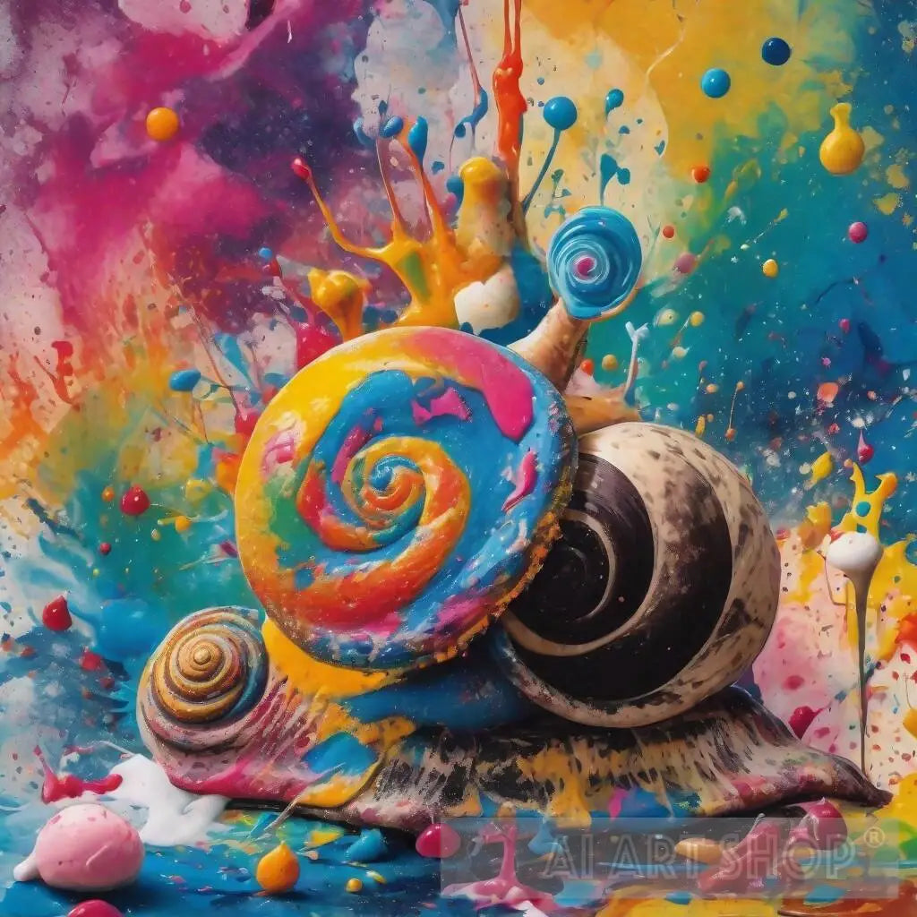 More snail art