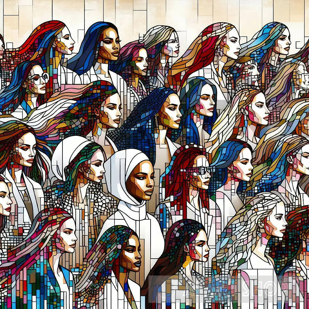 Mosaic Melange: Celebrating Diverse Femininity