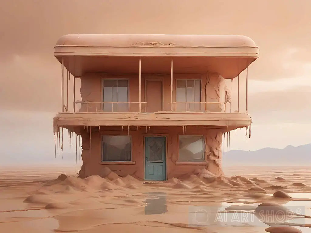 Nostalgia: Eerie Atmosphere in Desert Abandonment