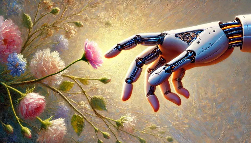 The Artificial Pulse - Futuristic AI-Generated Artwork | 300 DPI Print