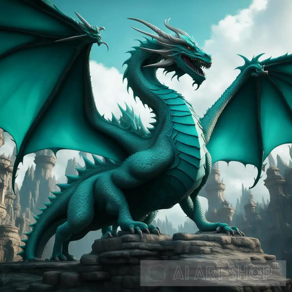 TEAL DRAGON