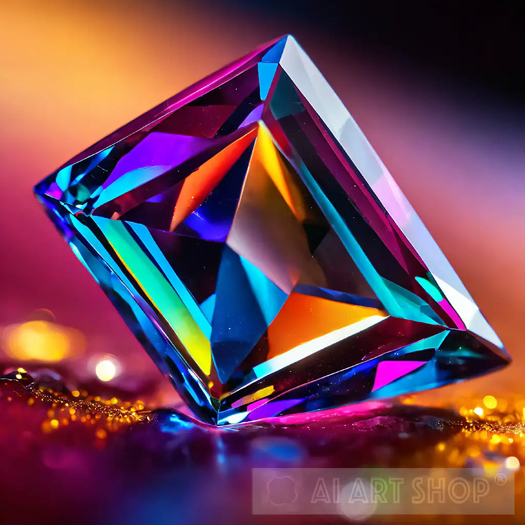 AI Generated Abstract Gem