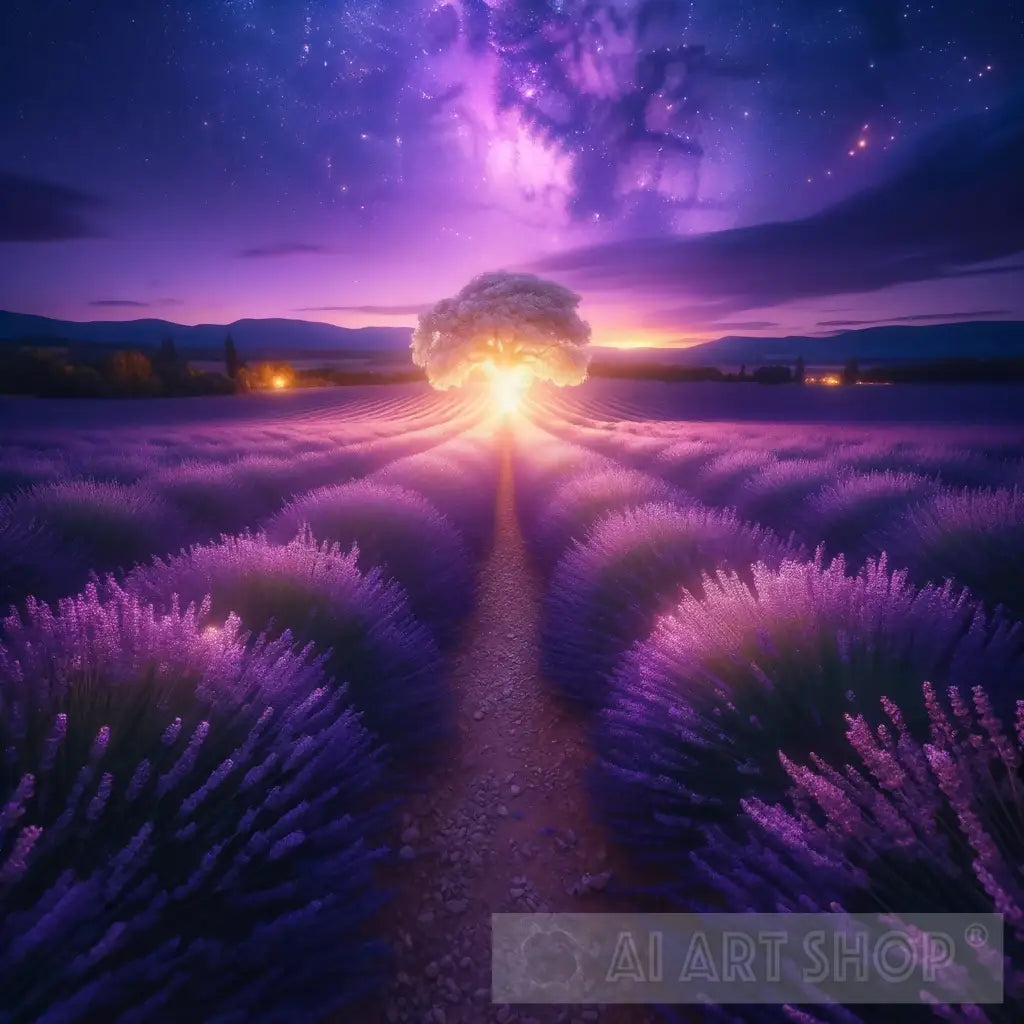 Photo - Twilight Lavender Dreams: Ethereal Beauty