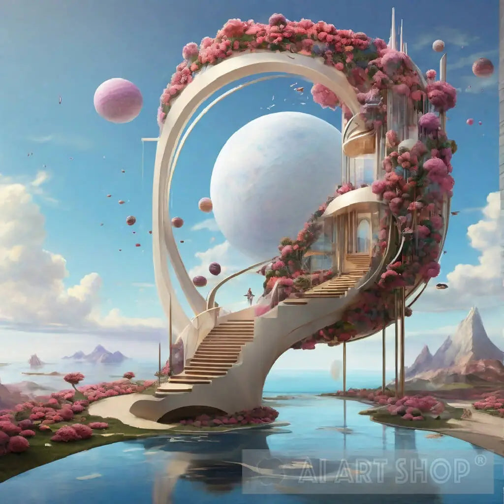 Utopia-Themed AI Art - Explore Ideal Worlds | AI Art Shop