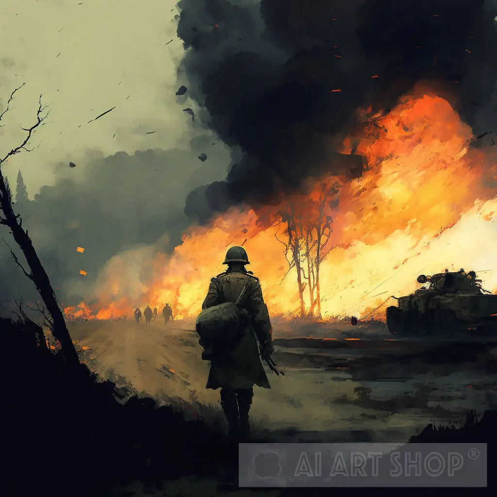 This masterpiece portrays the brutal reality of war, depicting the ...