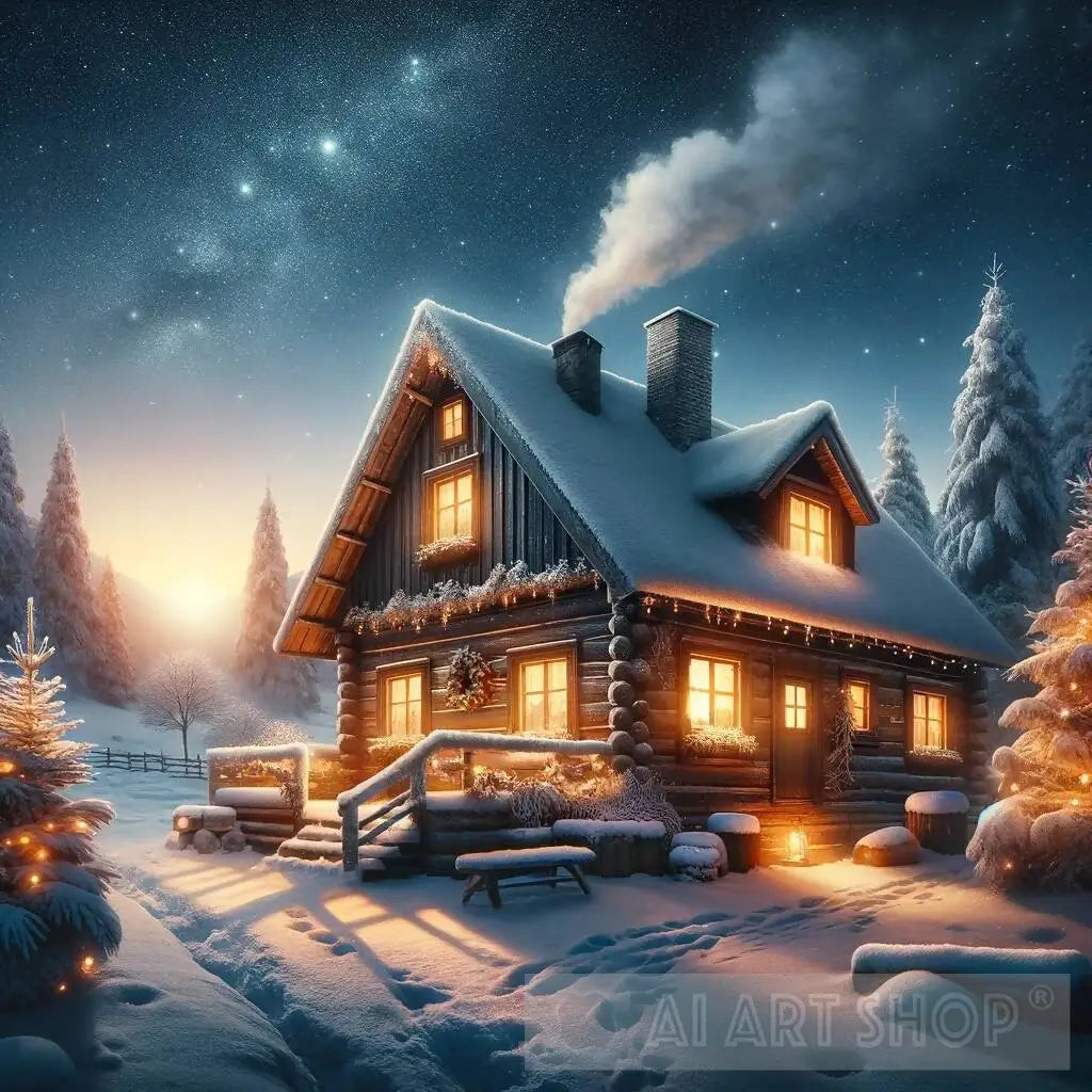 Cozy Cabin Winter