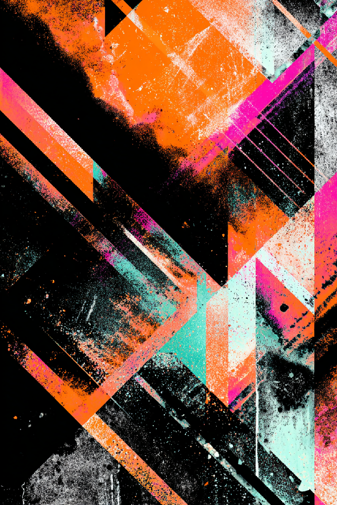 Neon Fracture Series