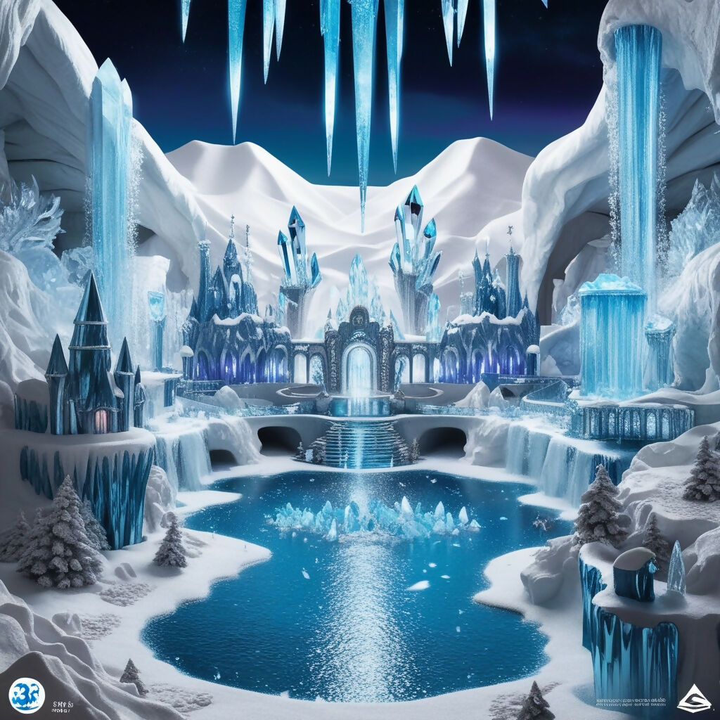 Ice palace, palace, ice, iceland, frozen land, cold place, cold pal...