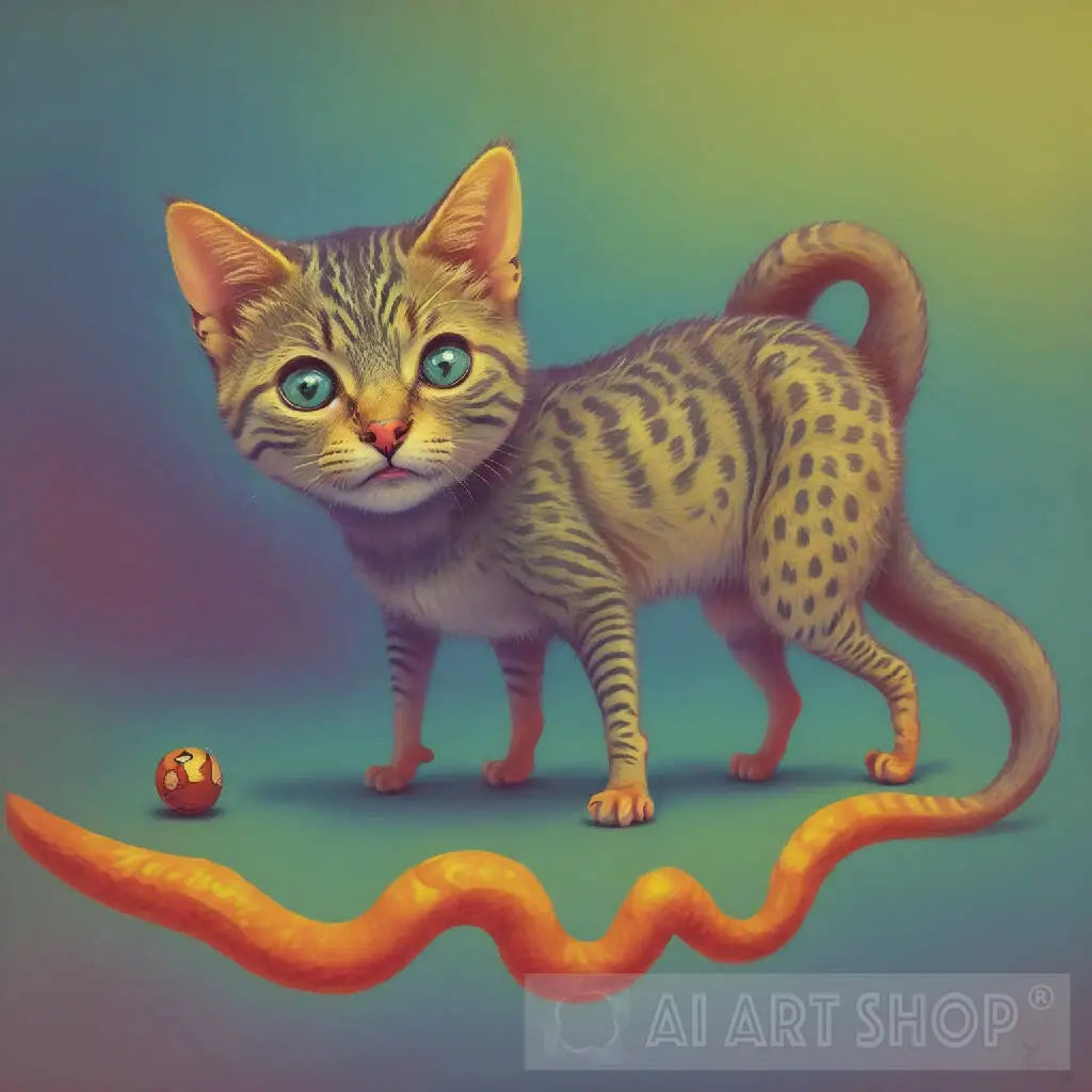 Mutant Cat Series Ai Art