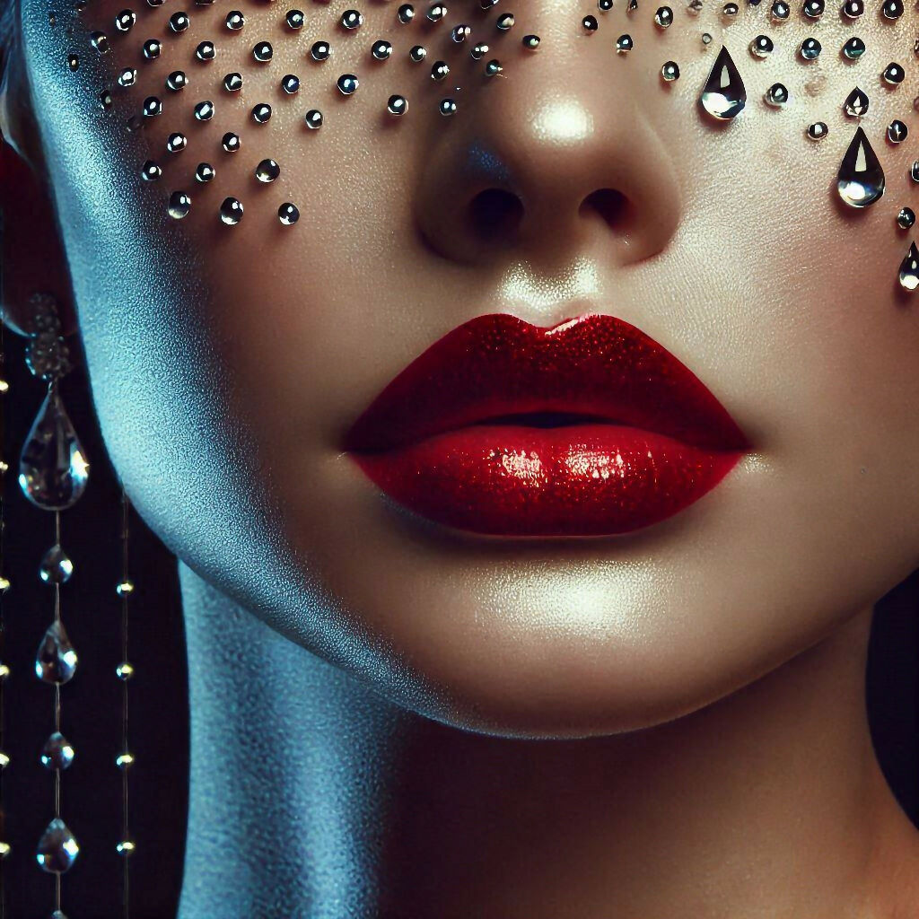 Woman face with perfect make up No. 1