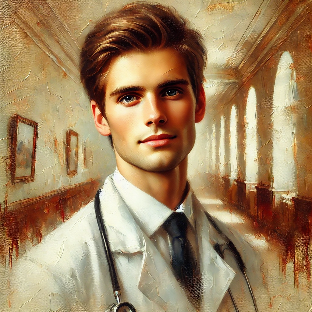The Compassionate Healer - A Timeless Portrait of a Doctor