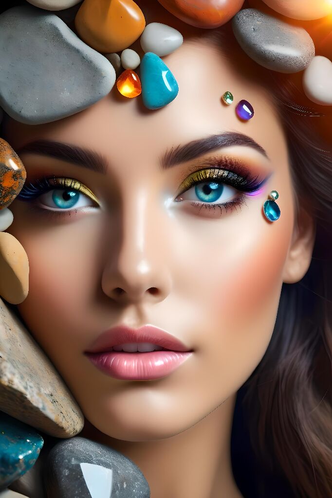 face beyond the rubble