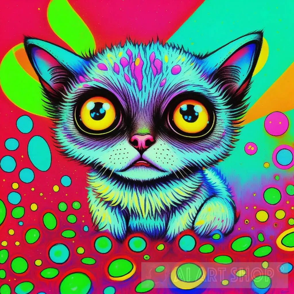 Mutant Cat Series Ai Art