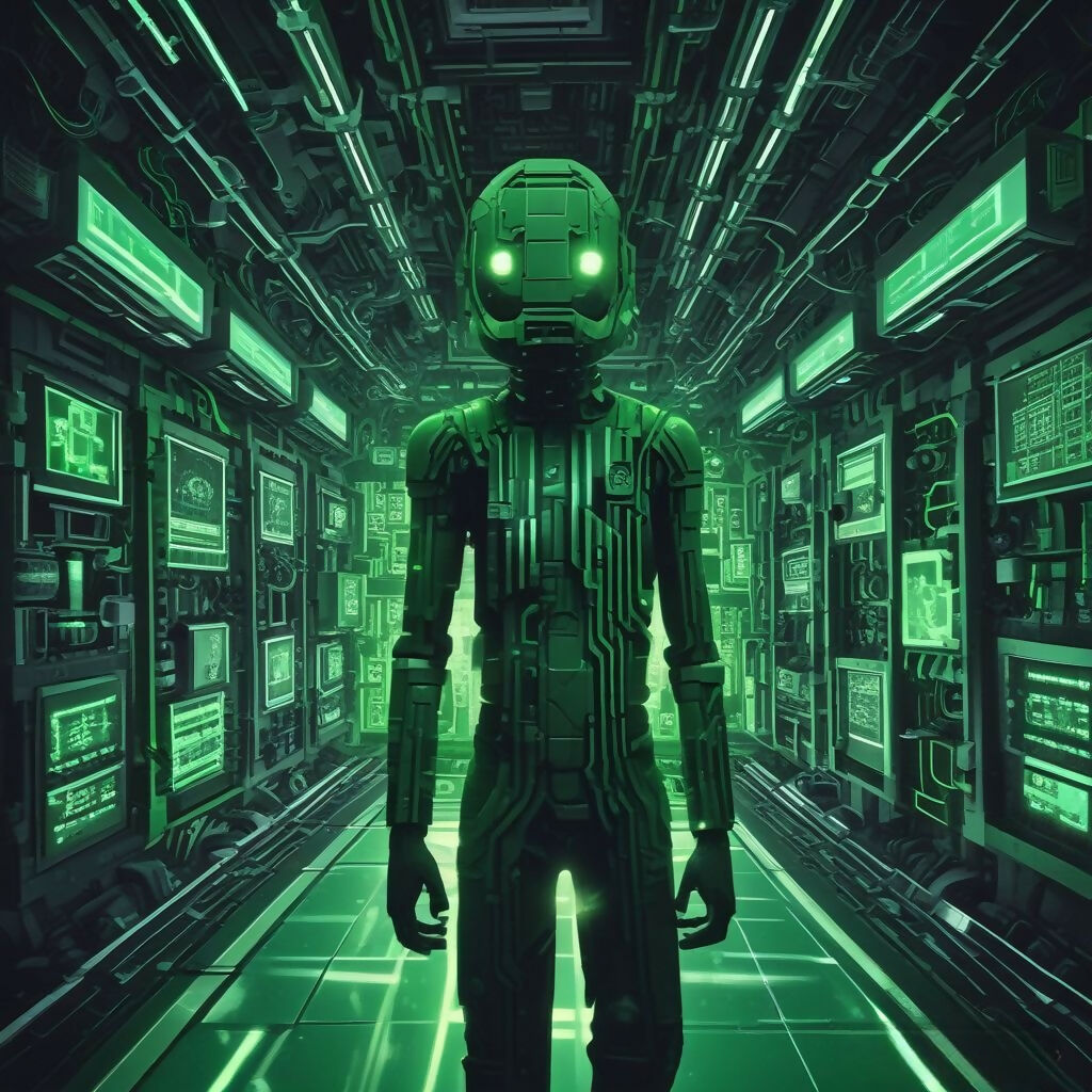 Green Circuit man