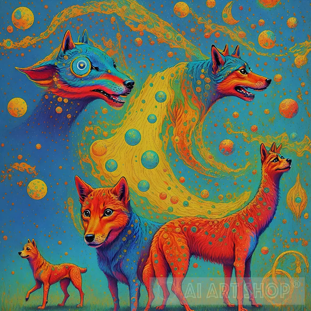 Mutant Dog Series Ai Art