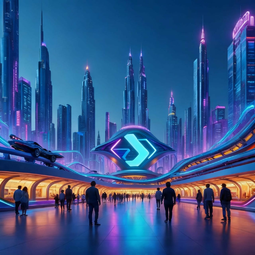 The Neo-Global Nexus | Exclusive Futuristic Cityscape Art of Global...