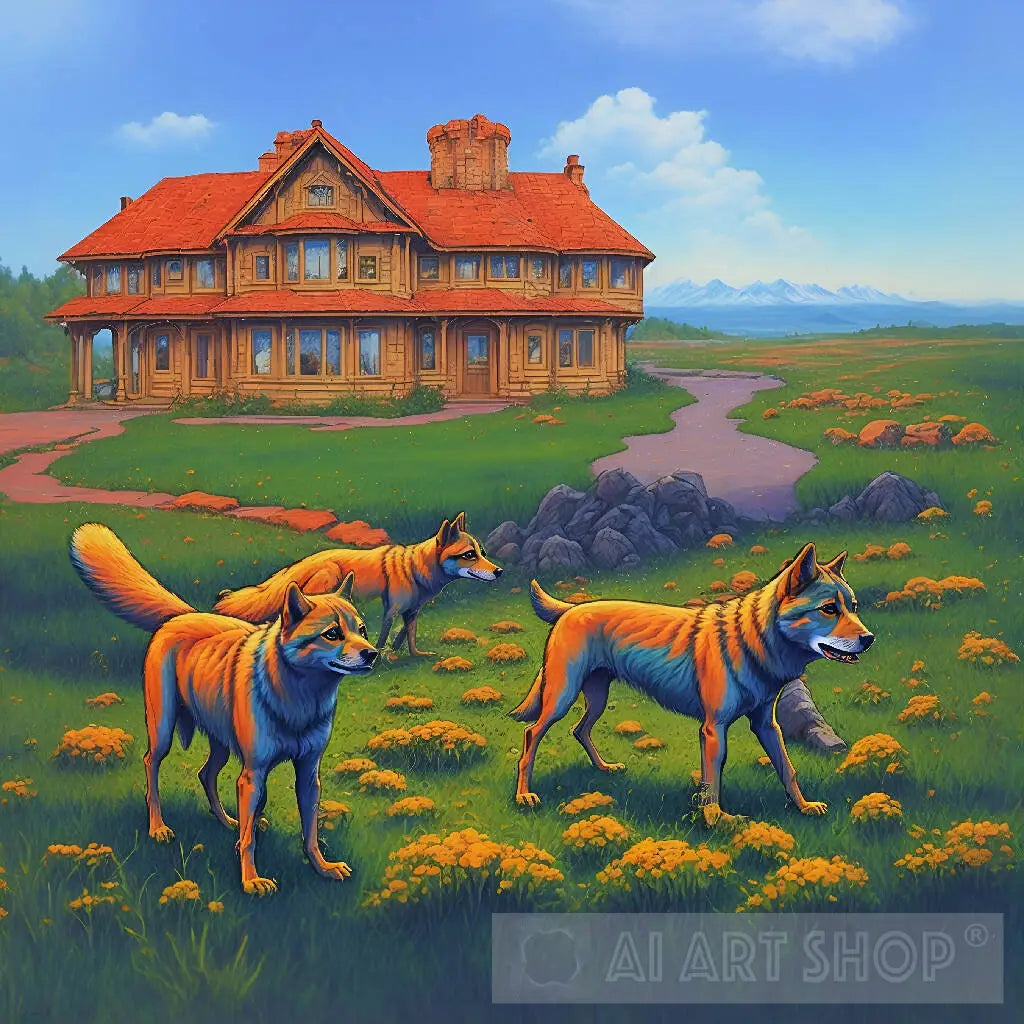 Mutant Dog Series Ai Art