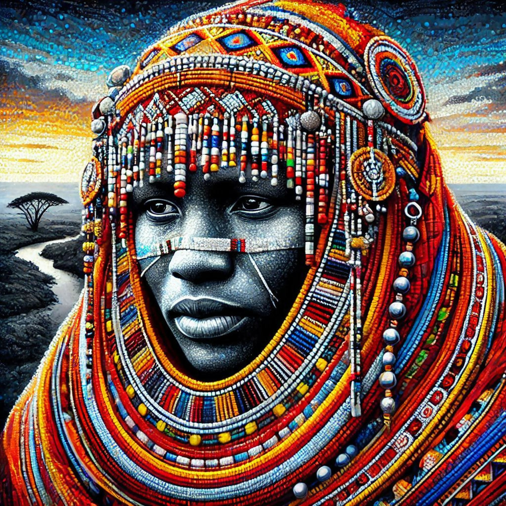 Discover the striking beauty of African heritage with our wall art ...