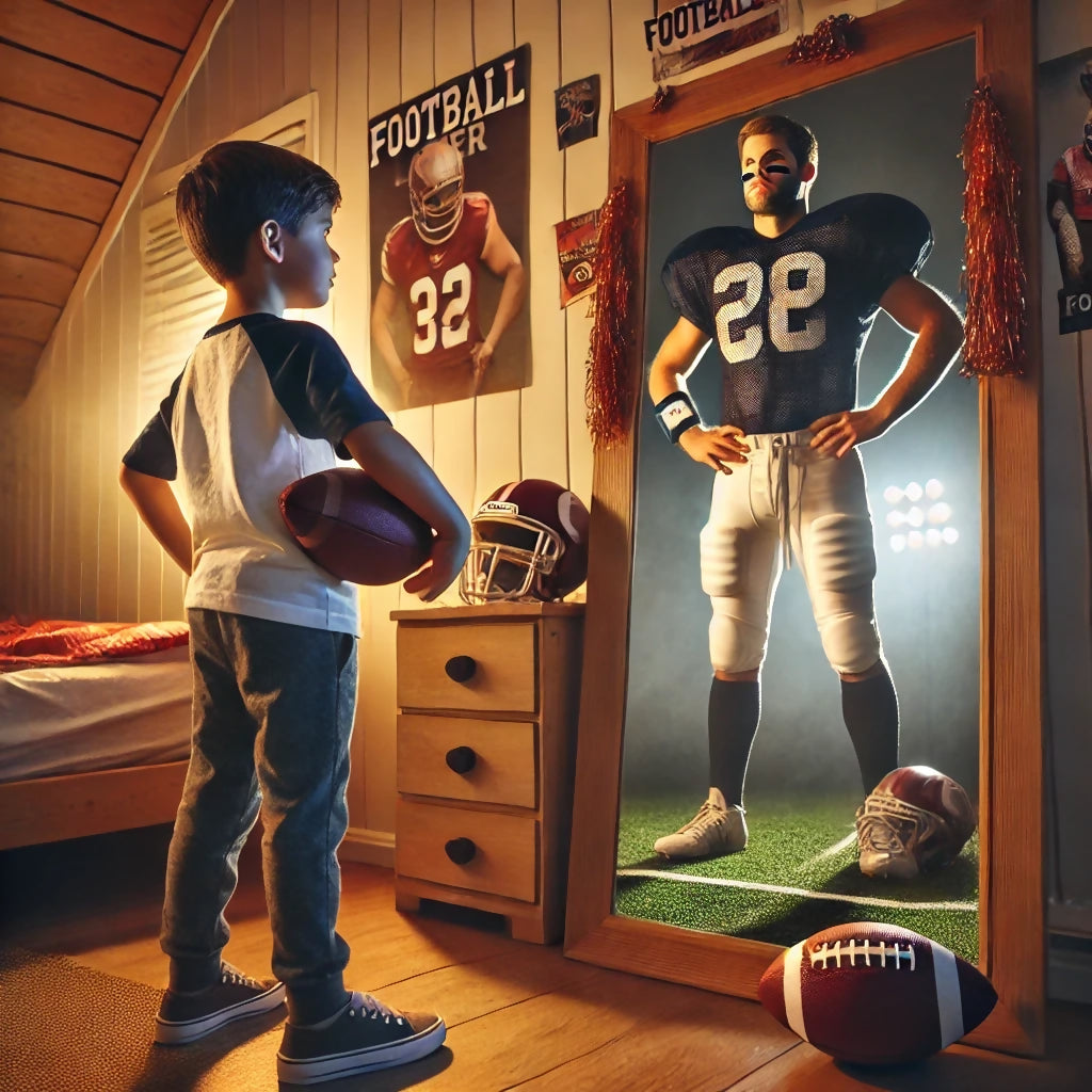 When I grow up- football star