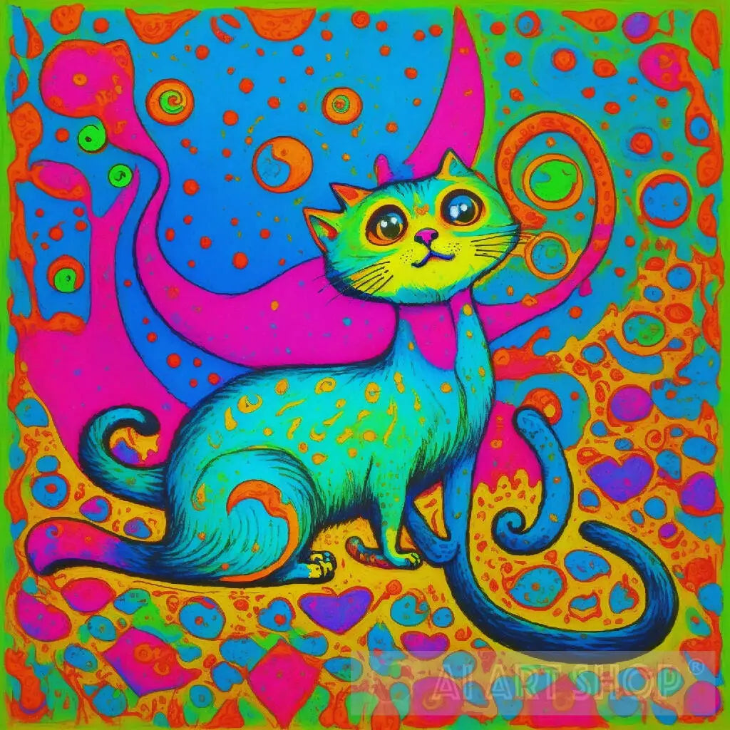 Mutant Cat Series Ai Art