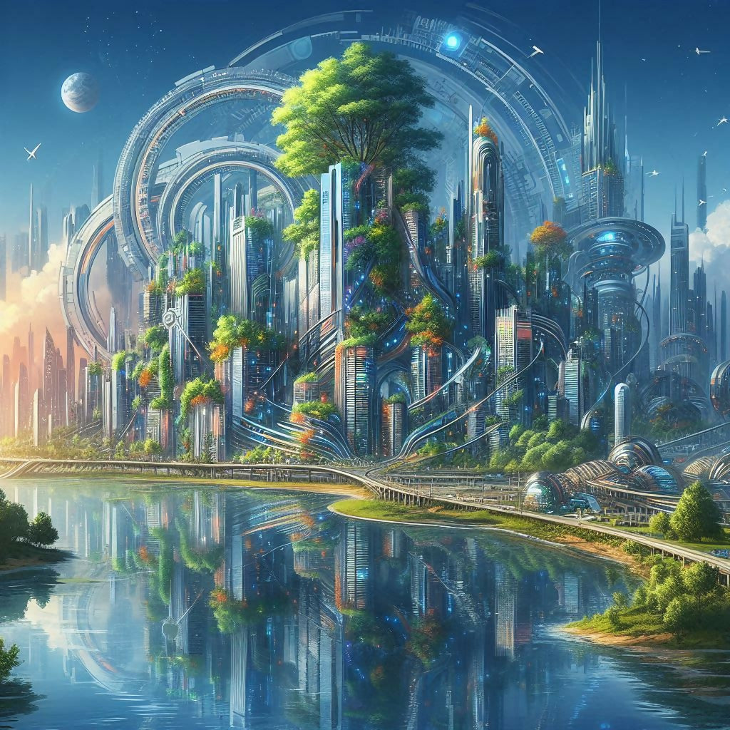 The Future of Utopia" is a captivating portrayal of a futurist...