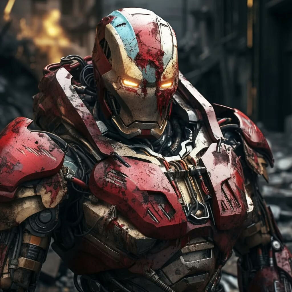 Apokolyptic Iron-Man Concept Art #2