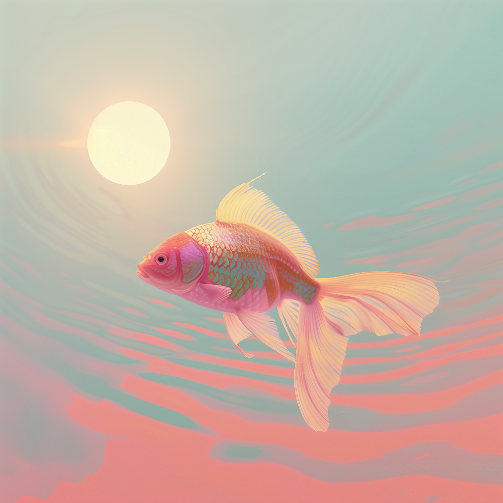 Fish Swimming Towards the Sun - Inspirational Nature Photography