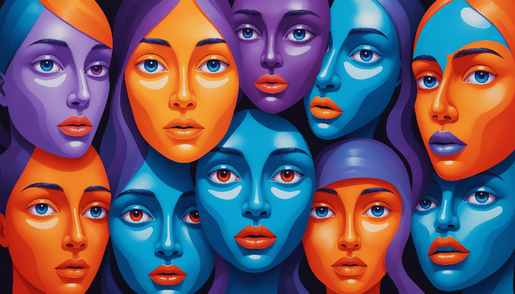 Exploring the Spectrum: The Intersection of Identity and Emotion Throu
