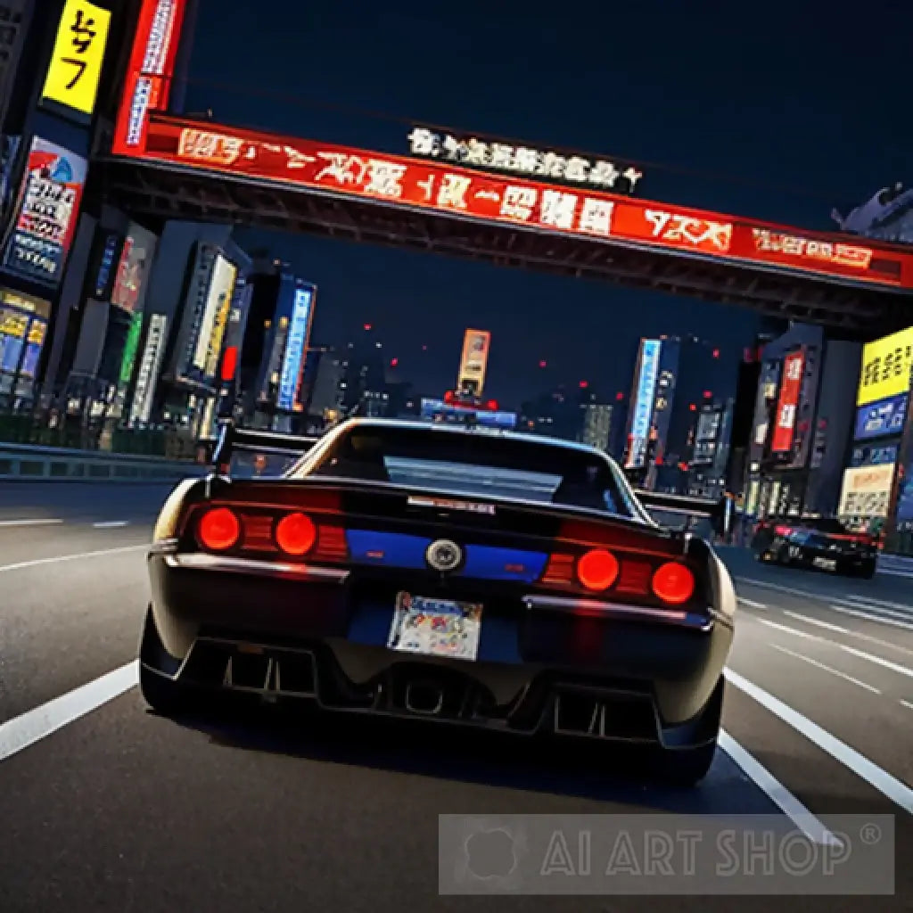 80's Synthwave Tokyo drive