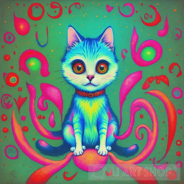 Mutant Cat Series Ai Art
