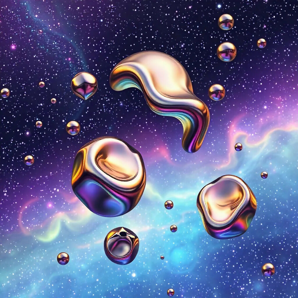 Mesmerizing Cosmic AI Art & Futuristic Designs