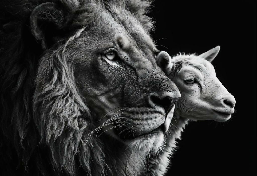 Lion And The Lamb Wallpaper Paintings, Lion And The Lamb, Page 4642,