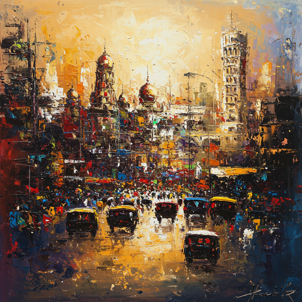 Mumbai City of Dreams – Dynamic Urban Landscape Capturing Mumbai’s ...